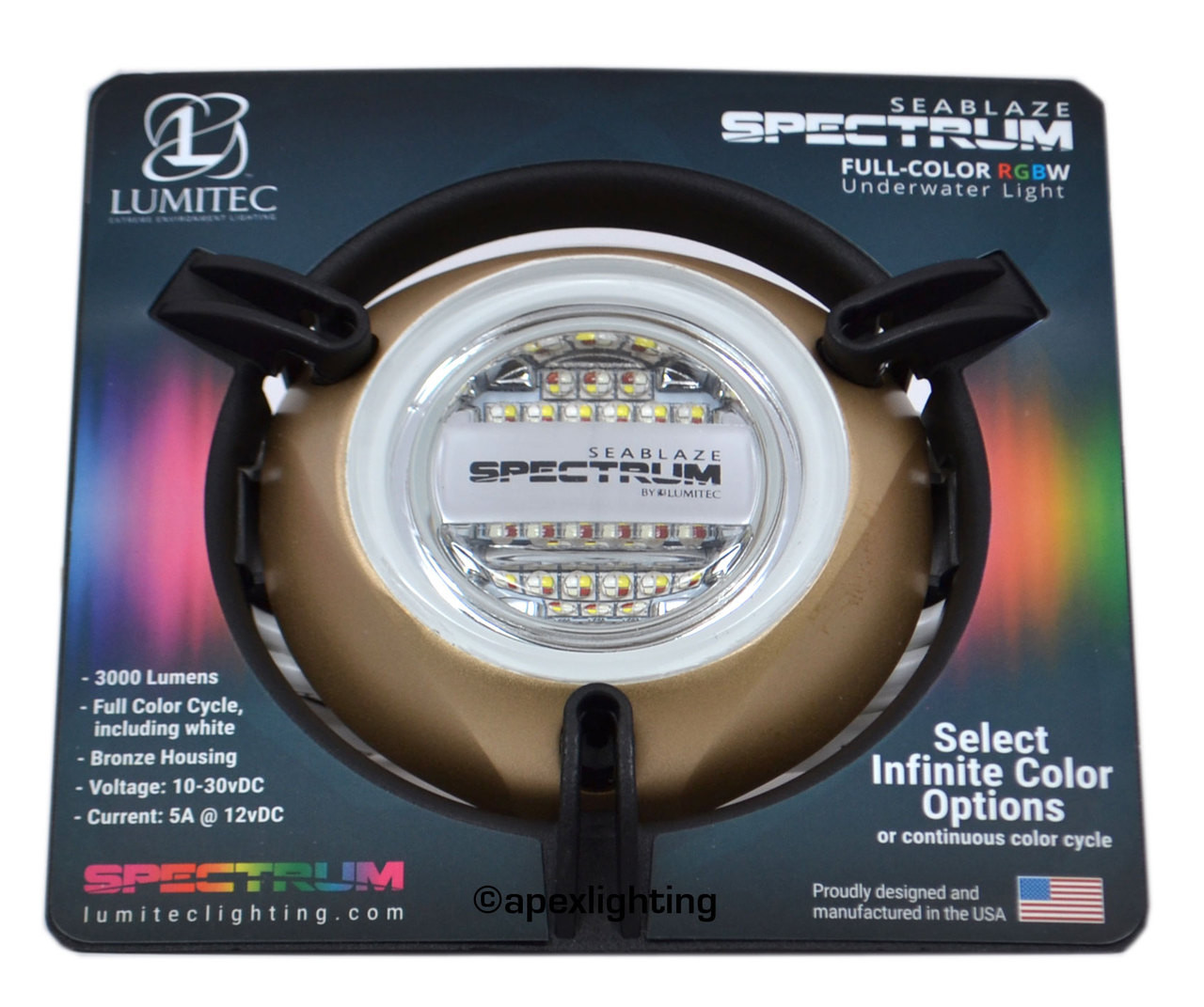 Lumitec Seablaze X Spectrum Led Underwater Light Made In Usa