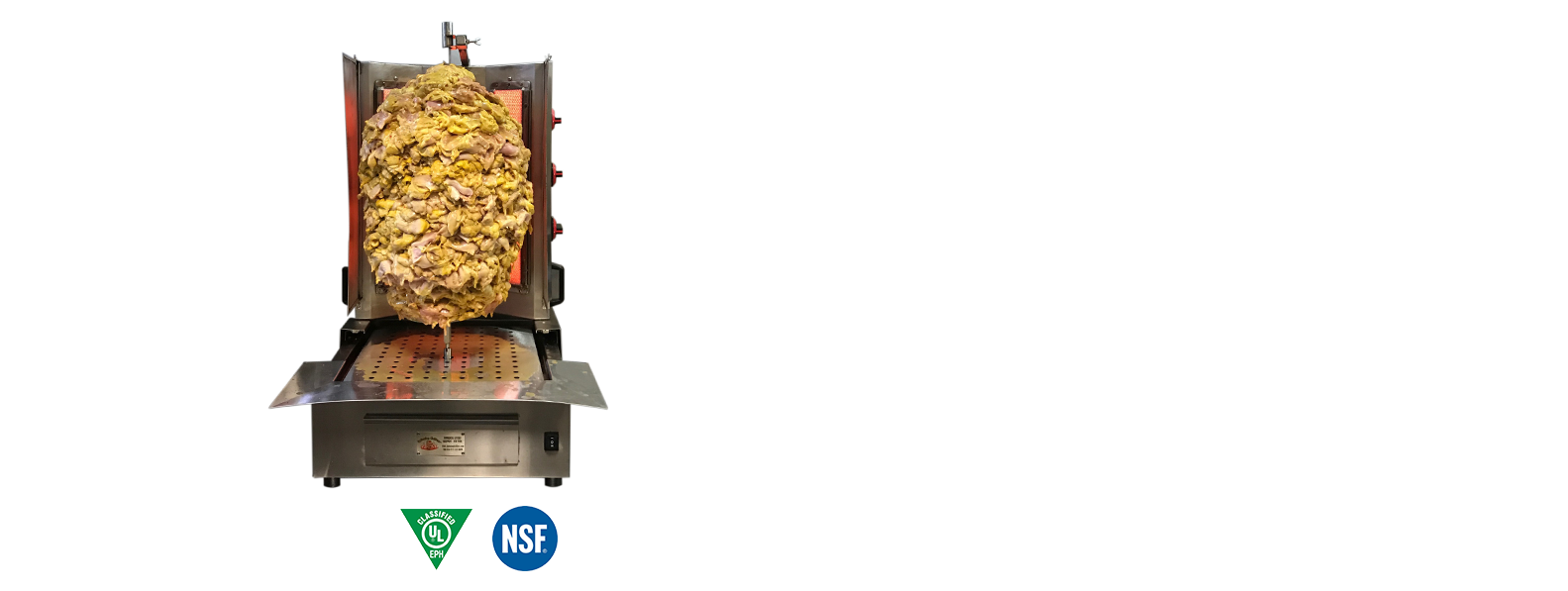 Shawarma & Gyro Machine - Shawarma/Kebab Backyard Grill