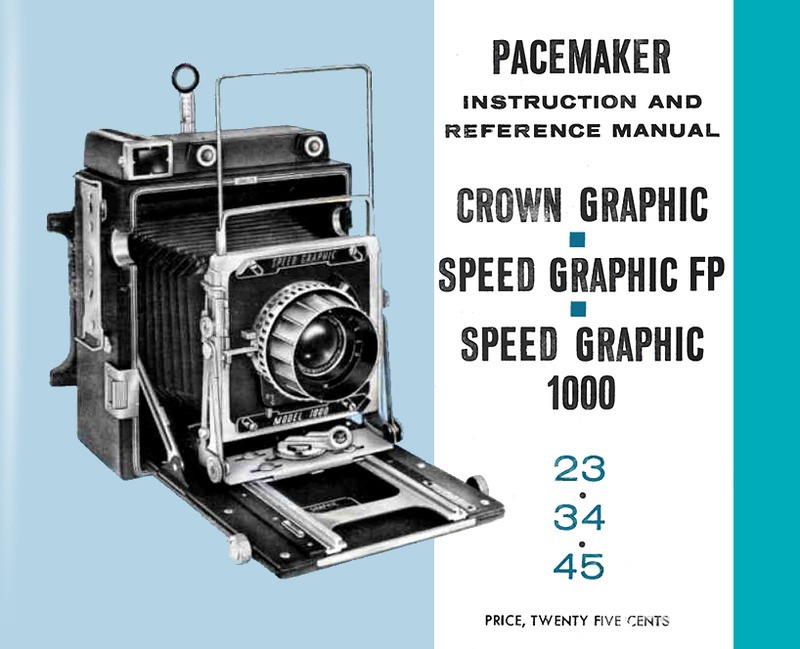 Pacemaker Instruction and Reference Manual for Crown Graphic, Speed ...