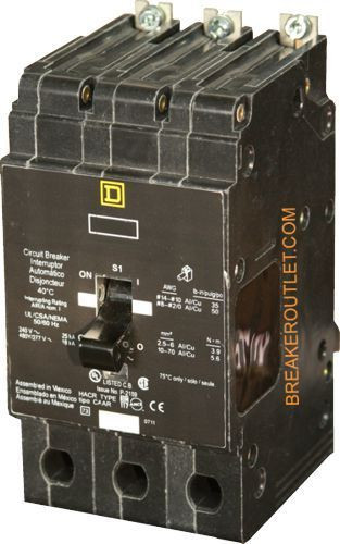 EDB34030 SQUARE D SCHNEIDER ELECTRIC Bolt-on EDB Circuit Breaker