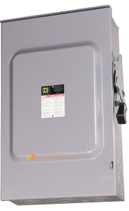 D324NRB Outdoor 200A Square D Fusible Safety Switch 240V Refurb
