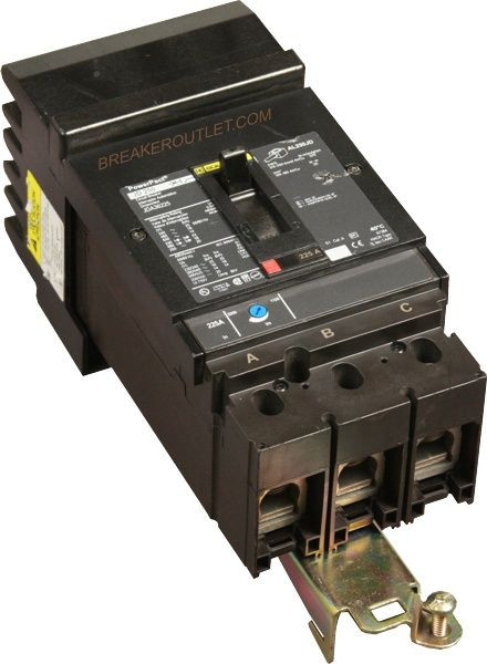 JDA36250 I-Line Powerpact Square D Circuit Breaker - Breaker Outlet