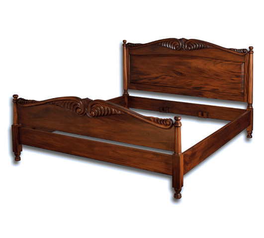 Colonial Style Beds - Colonial Mahogany Headboards - Antique Style Wood ...