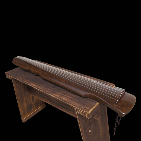 Buy Exquisite Chinese 7 String Instrument Aged Fir Guqin Zither Gu Qin ...