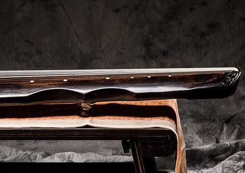 Buy Professional Level Aged Fir Wood Guqin Instrument Chinese Zither Fu ...