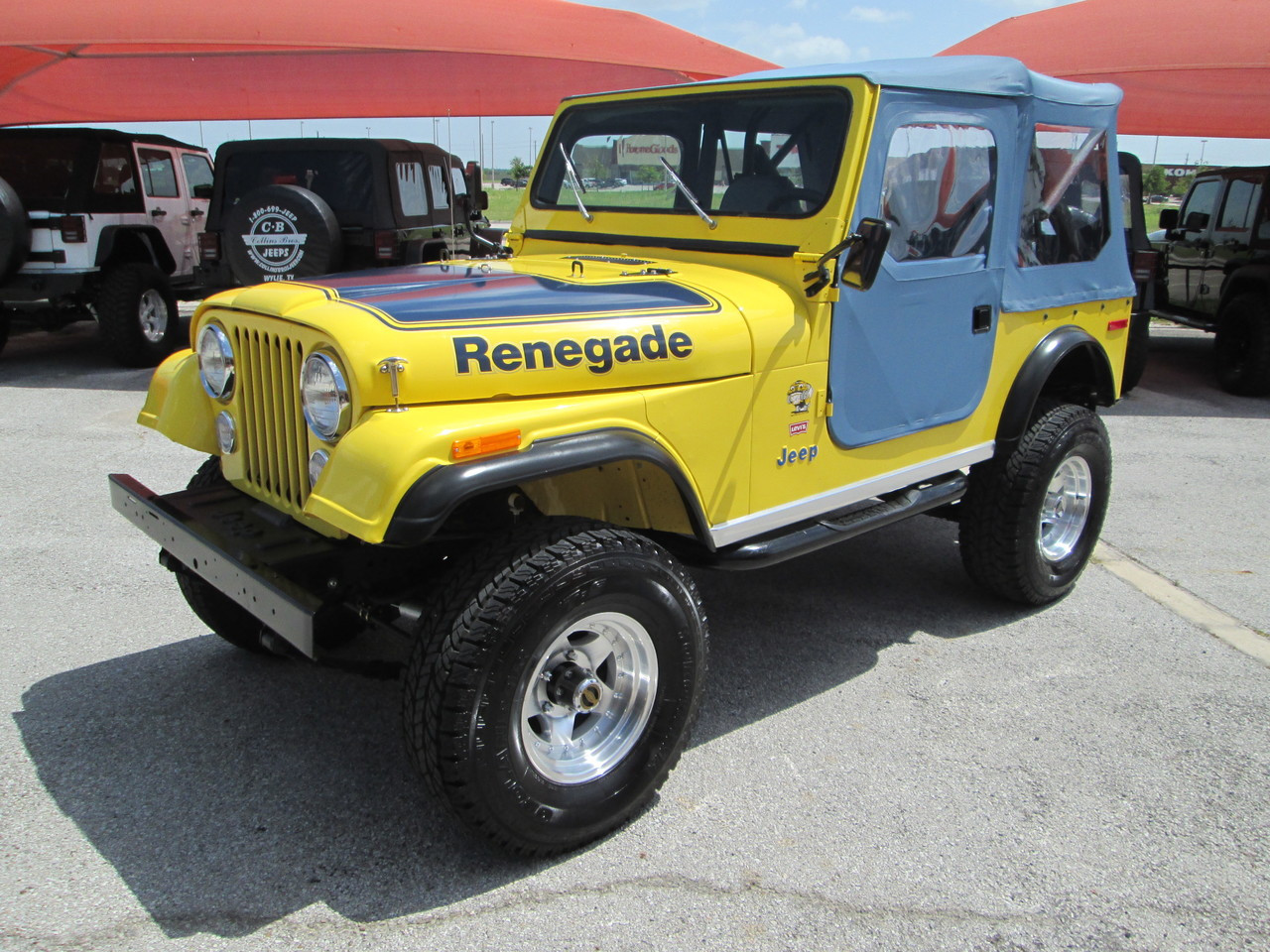 SOLD 1977 Jeep CJ-7 Renegade Super Jeep Levis Edition Stock# 073539 ...