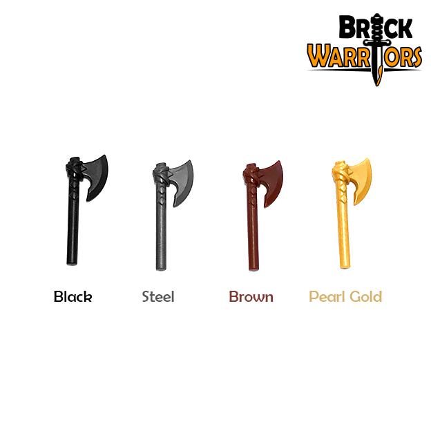 Custom LEGO Weapon of the Week - Viking Axe - BrickWarriors