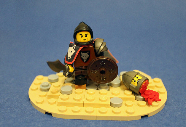 Custom LEGO Minifigure of the Week - The Wolf by Zachary Bean ...