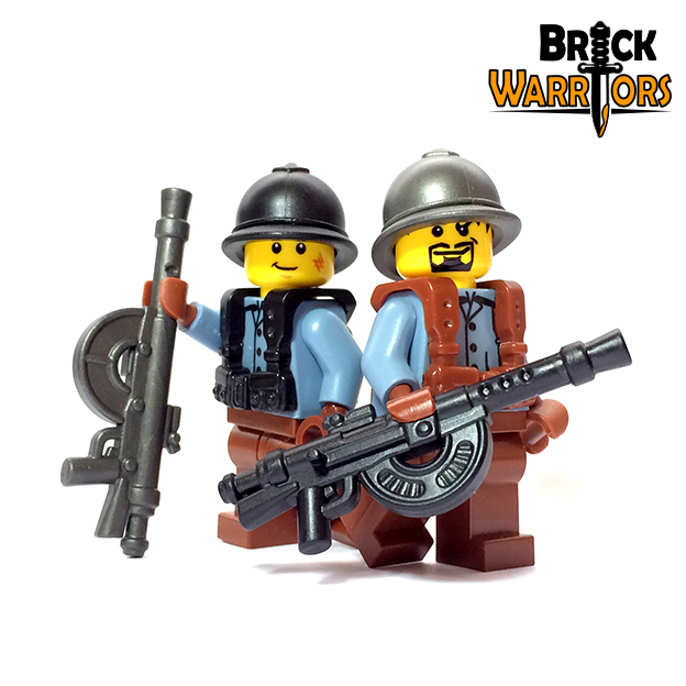 Custom LEGO Gun Highlight - French LMG - BrickWarriors