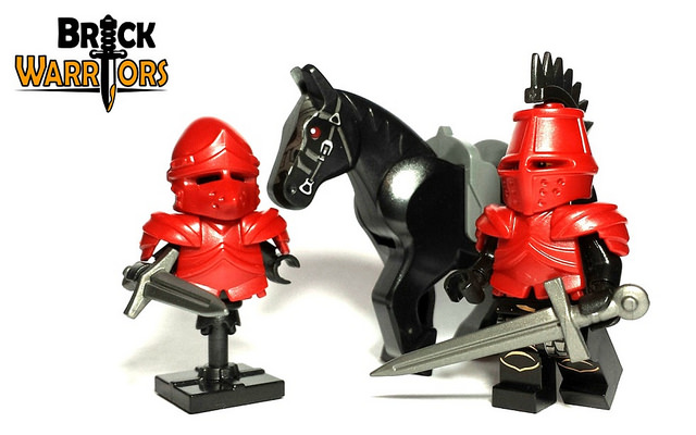 Custom LEGO Armor Spotlight - Plate Armor - BrickWarriors