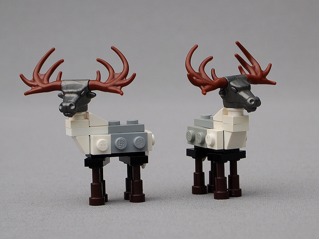 Custom LEGO Accessory Spotlight - Moose Antlers - BrickWarriors