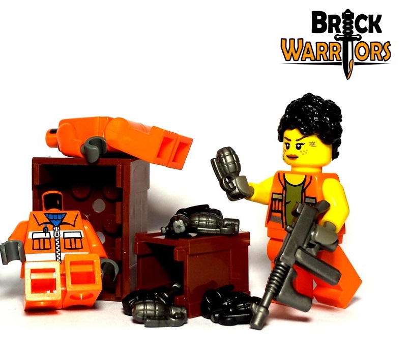 Custom LEGO Weapon of the Week - Frag Grenade - BrickWarriors