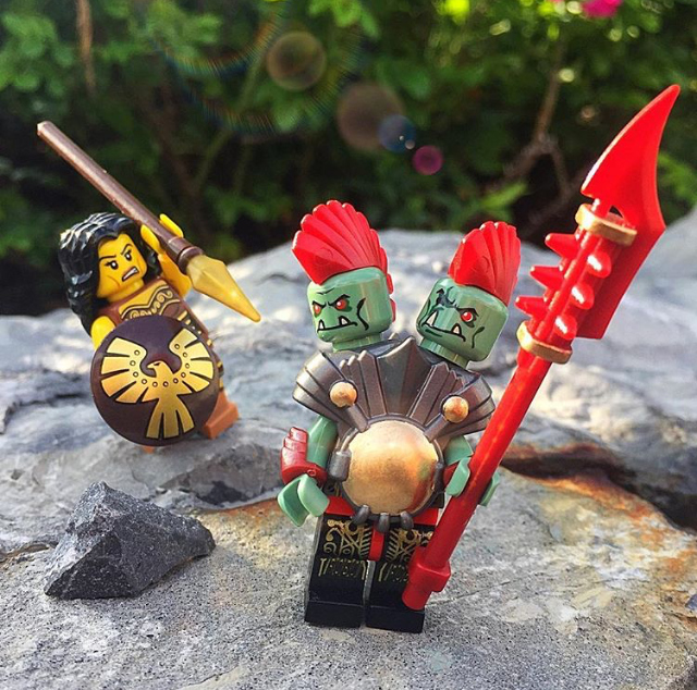 LEGO MOC of the Week - Ogre Attack(ed) by frankopitt - BrickWarriors