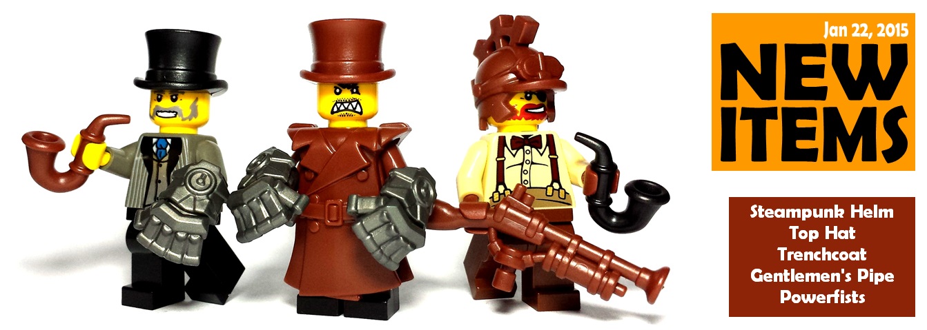 Get the New Steampunk Accessories - BrickWarriors