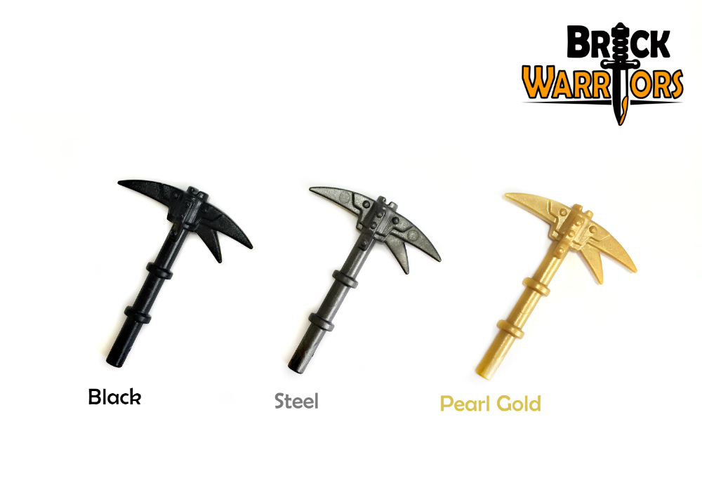 Custom LEGO Weapon of the Week - Orc Pickaxe - BrickWarriors