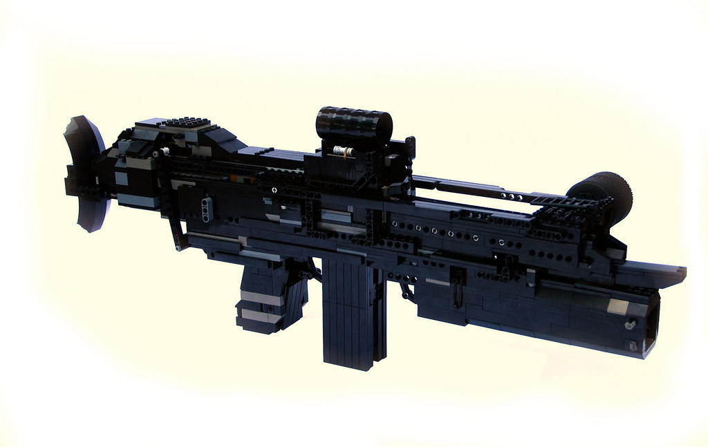 LEGO Gun of the Week - Pump-action Rifle with Grenade Launcher By ...
