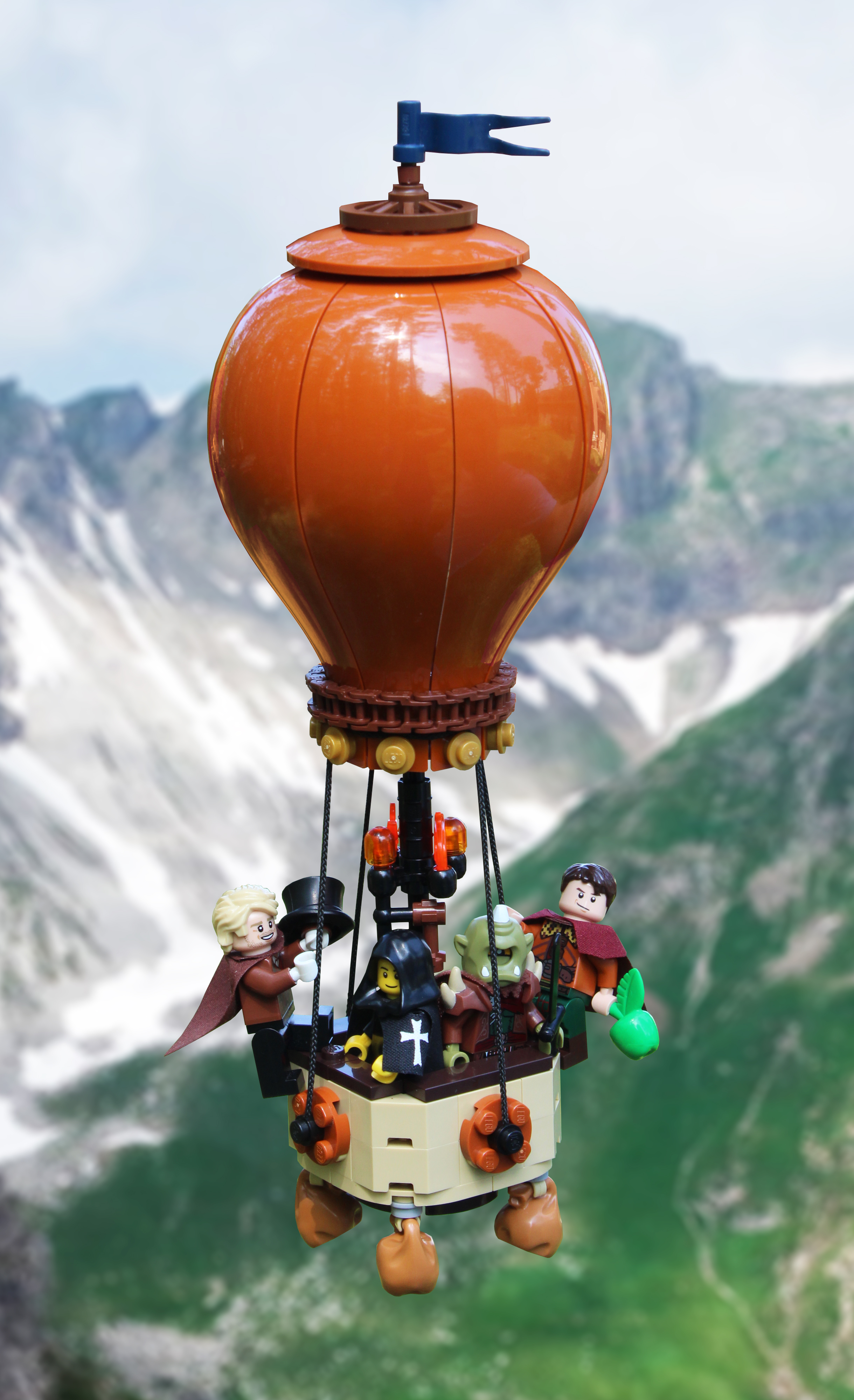 LEGO MOC of the Week - Team Dark Orange by Brother Steven - BrickWarriors