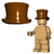 Minifigure Hat - Top Hat
