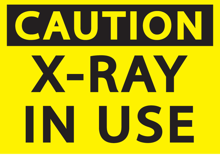 Caution X-Ray In Use Sign - Radiation Signs | Zing Caution X-Ray In Use Sign - Radiation Signs | Zing