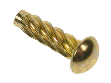 Type 'U' Hammer-Drive Screws - Electro Brassed | Jandsfasteners.co.uk