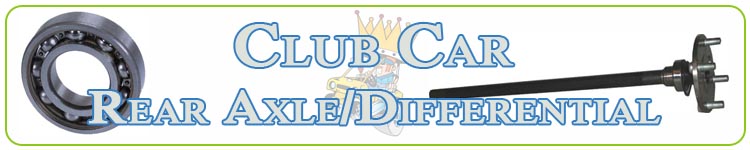Choose Club Car Rear Axles & Differential Parts for Precedent, DS ...