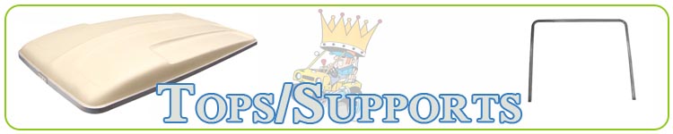 Get Golf Cart Tops and Roof Supports at Golf Cart King