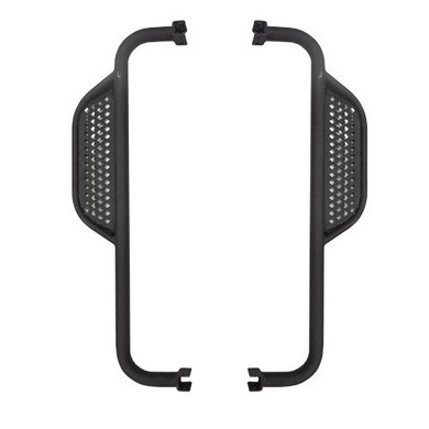 MJFX Armor Nerf Bar Set with Step Down - EZGO RXV - golfcartking.com