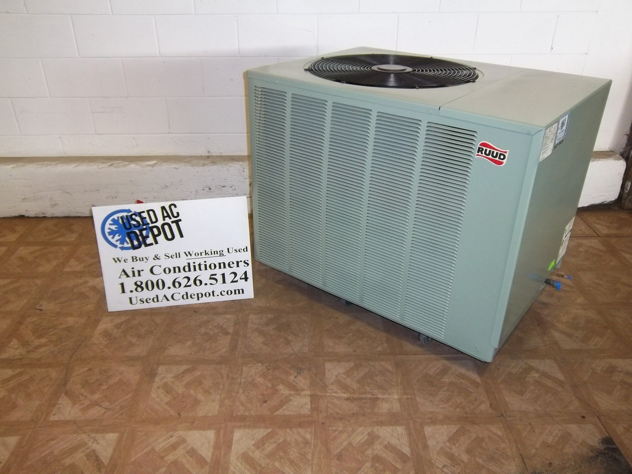 Used AC Depot Refurbished, Certified Condenser RUUD UPNE-060JAZ 1N