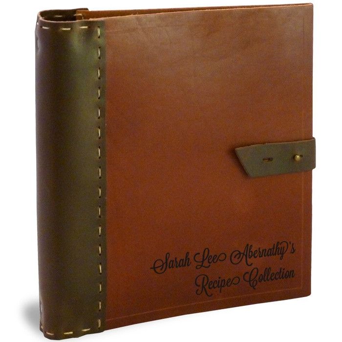 Handmade Leather Recipe Binder Made In America handmade-leather-recipe-binder-made-in-america