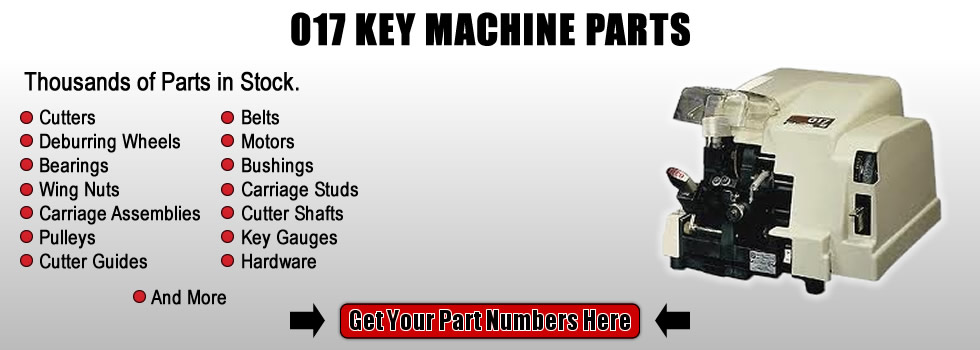 Ilco 017 Key Cutting Machine Parts.