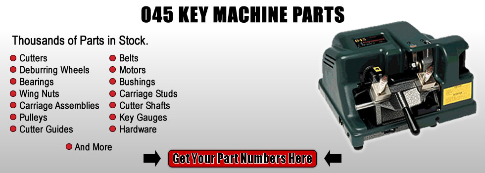 Ilco 045 Key Cutting Machine Parts.