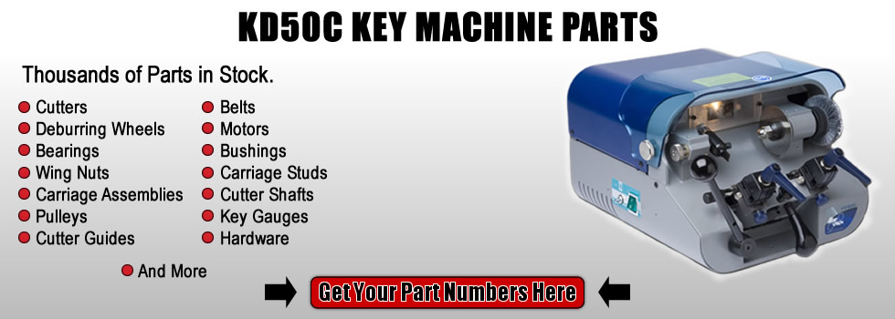 Orion KD50C Key Cutting Machine Parts.