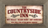 Rustic Wall Decor | Countryside Inn Primitive Wall Sign