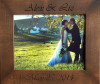 8x10 Engraved Wood Personalized Wedding Frame