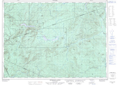 Topographic Maps New Brunswick | NB Topo Maps | GoTrekkers.com