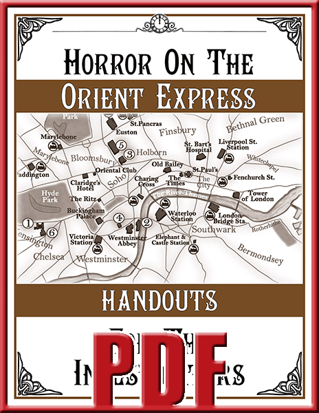 Horror on the Orient Express