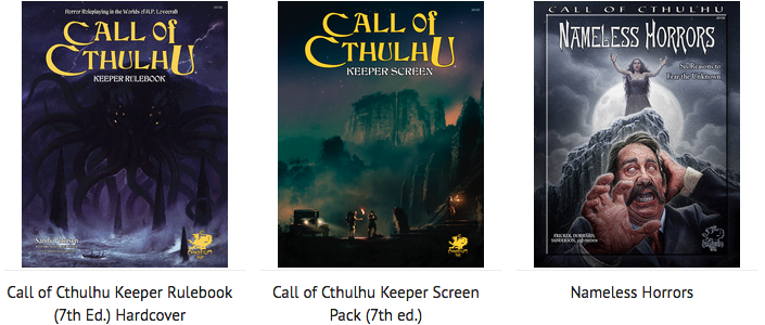 Call of Cthulhu 7th Edition in Print - Now Available! - Chaosium Inc.