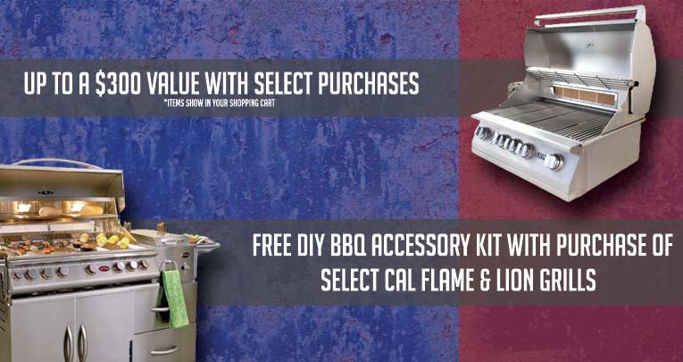 DIY BBQ: Gas gills and outdoor kitchen frame kits