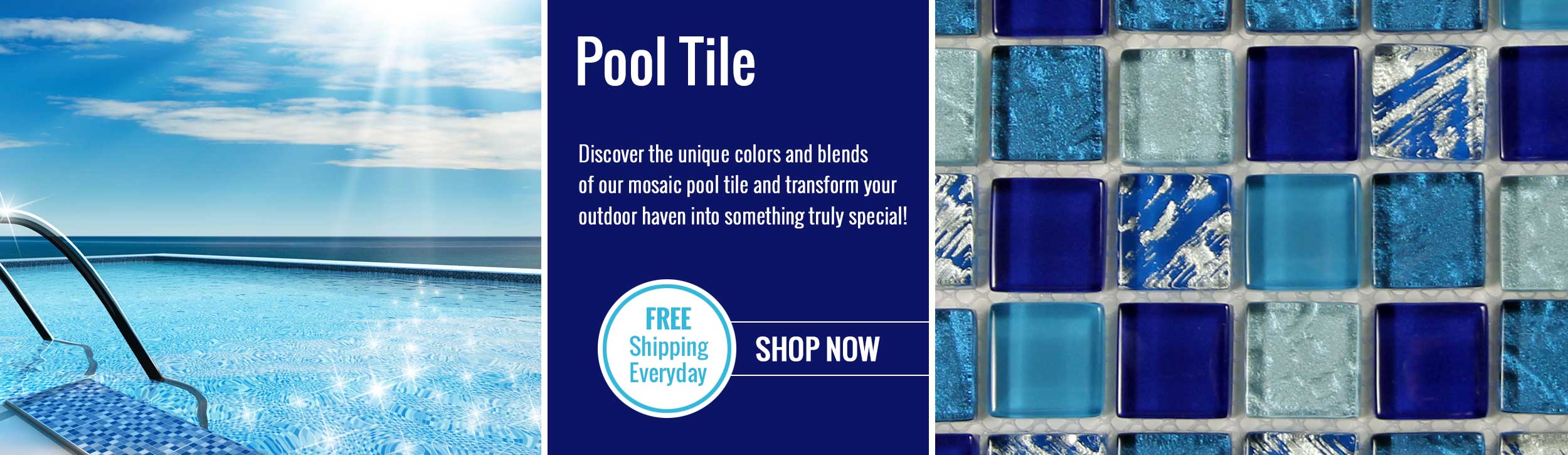 Ocean Mosaics Tiles and Accessories