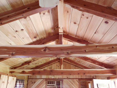 Cedar Rafters & Beams | Wayside Lawn Structures