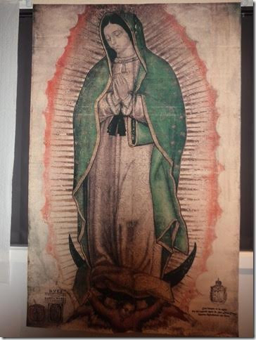 Our Lady of Guadalupe Tilma of Juan Diego Authentic Exact Size ...