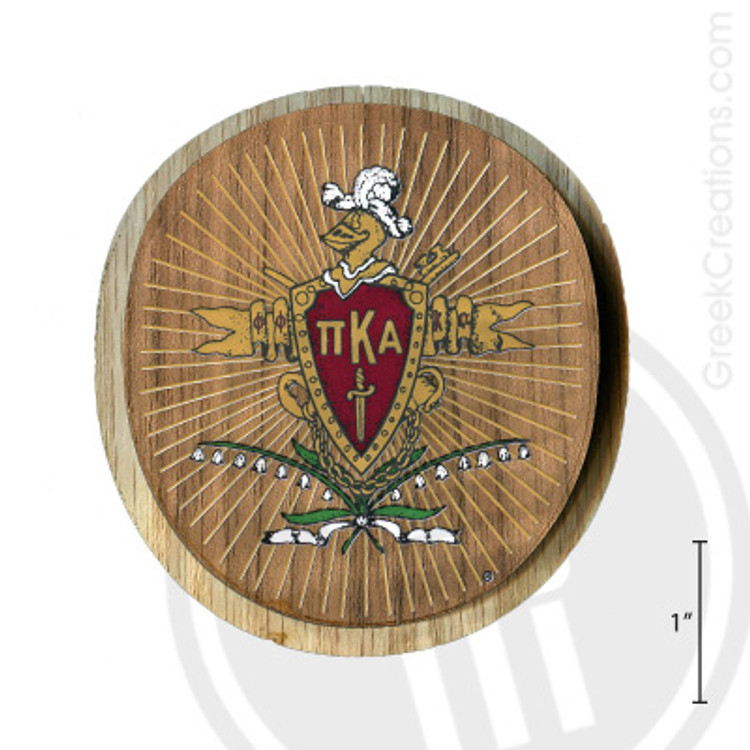 Pi Kappa Alpha Large Raised Wooden Crest