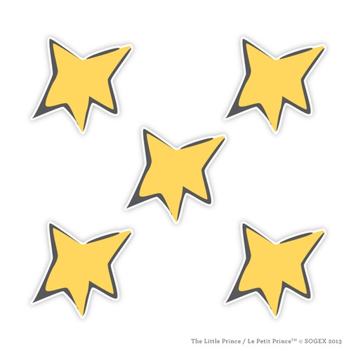 The Little Prince Wall Stars (Set of 5) - Walls 360