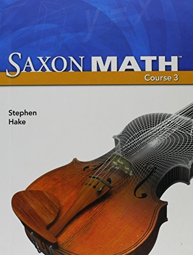 Saxon Math Course 3 By Saxon Publishers American Book Warehouse Saxon Math Course 3 By Saxon Publishers American Book Warehouse
