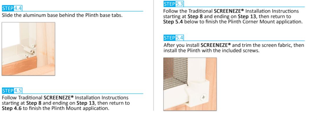 Window Screen Frame Parts | Window Screen Parts | Screen Store - Metro ...