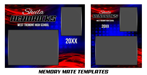 My Photo Borders - Custom Sports Photoshop Templates and Digital ...