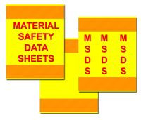 3 Piece MSDS Binder Cover Kit - Safety Emporium