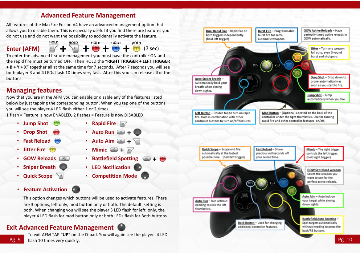 Xbox One Controller Instructions