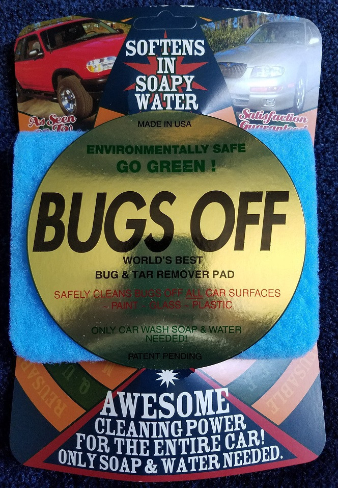 The Original Bugs Off Cleaning Pad