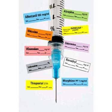 Anesthesia Drug Labels - Sedation Resource